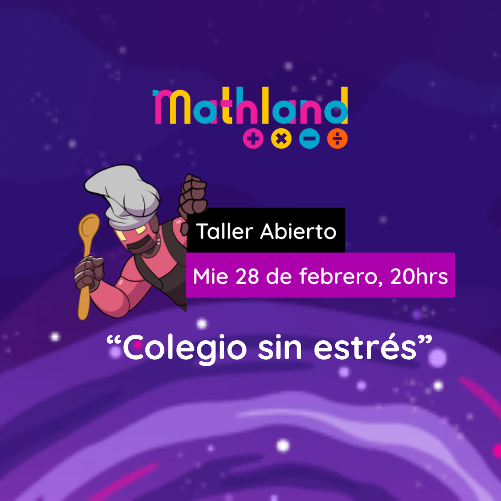 Webinar Gratuito 28 de febrero - Mathland